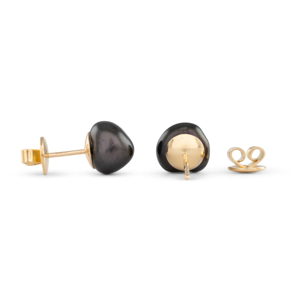 Tahitian Keshi Pearl Stud Earrings | Rutherford